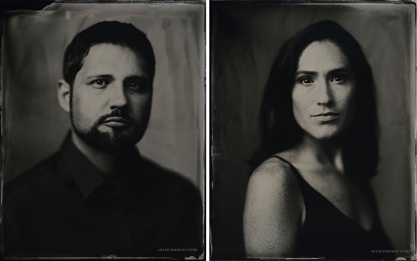 Codii and Logan - Dallas, USA - Silver Portrait Store